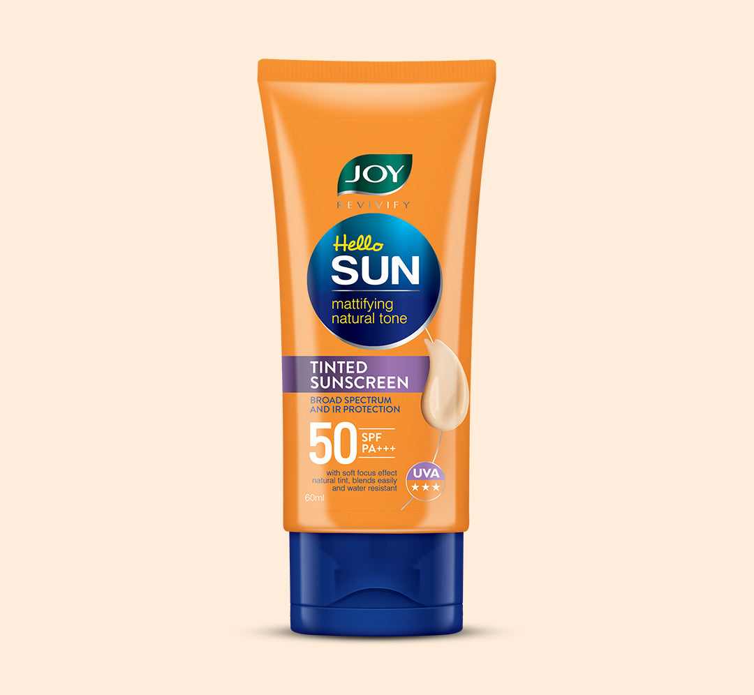 Mattifying Tinted Sunscreen SPF 50 PA+++ – Joy Personal Care