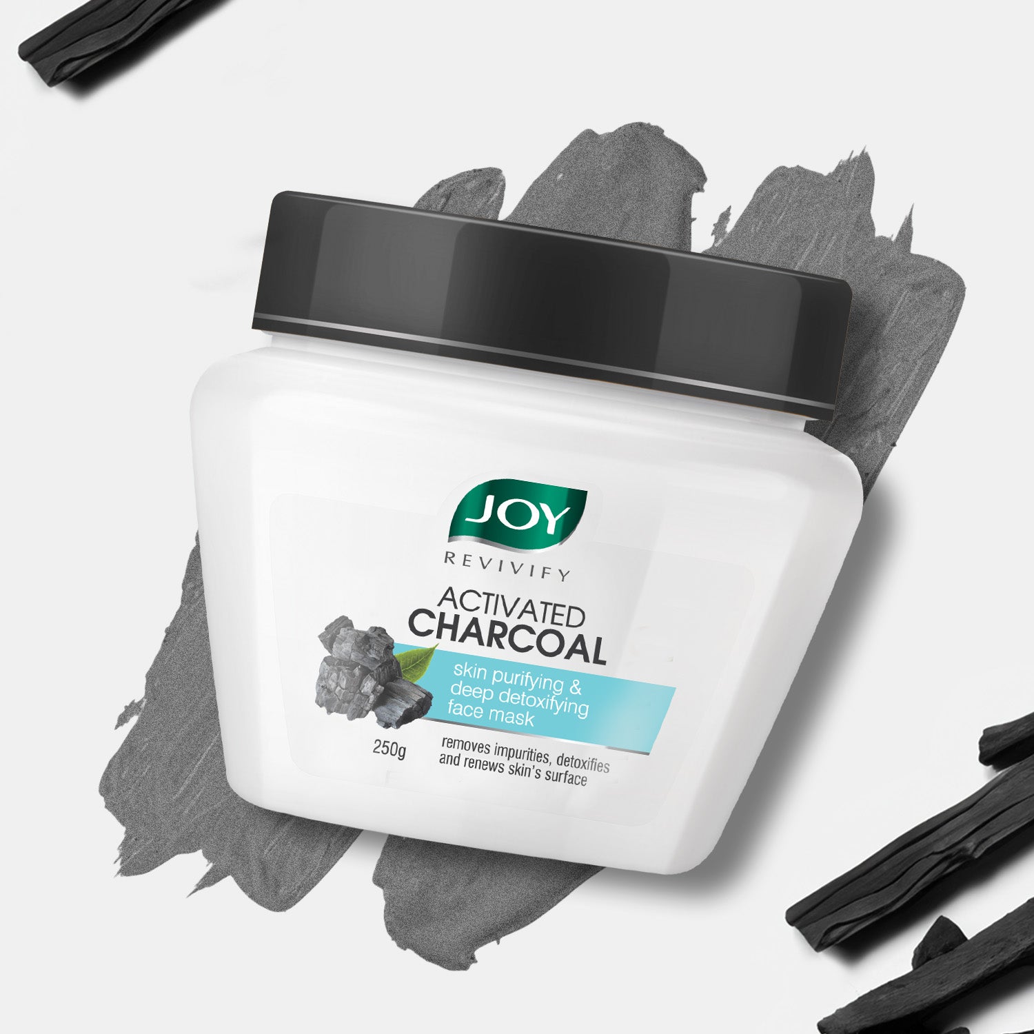Activated Charcoal Skin Purifying + Detoxifying Face Mask – Joy ...