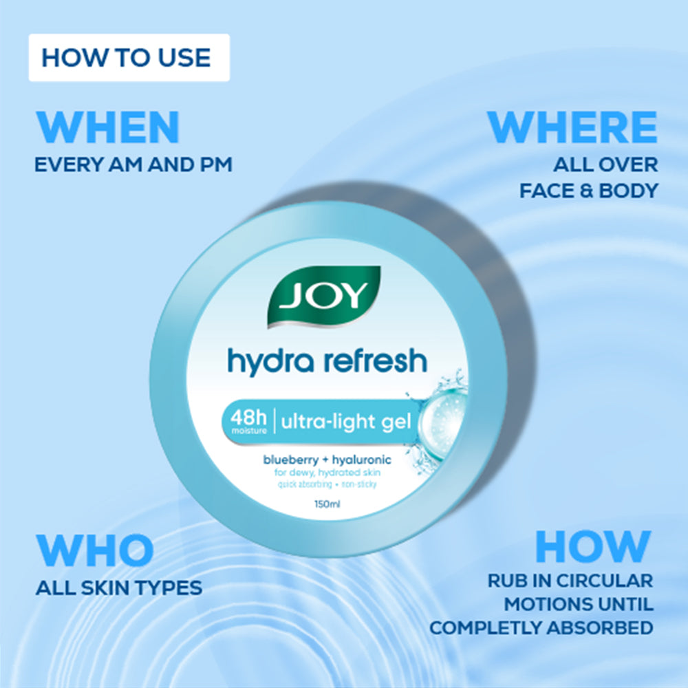 Hydra Refresh Ultra Light Gel Zero-Oil Moisturizer – Joy Personal Care