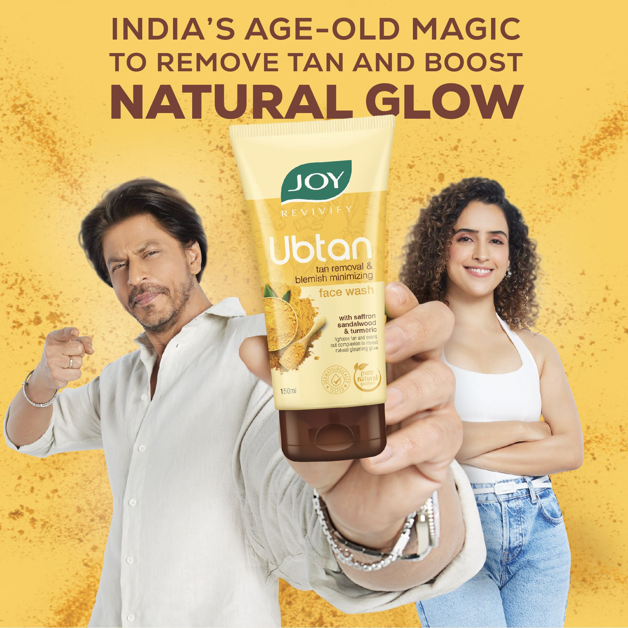 Ubtan Tan Removal + Blemish Minimizing Face Wash – Joy Personal Care